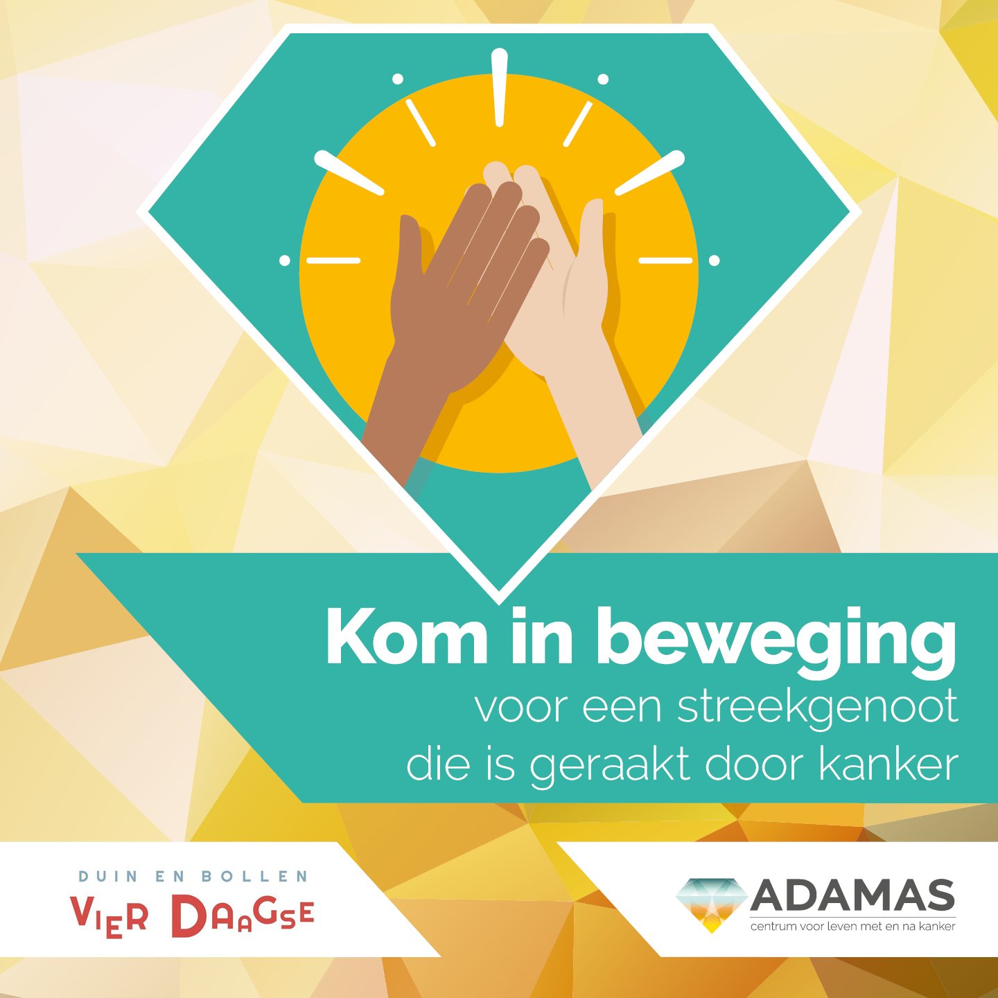 Duin en Bollen Vierdaagse kiest Adamas als goed doel - Hillegom Online