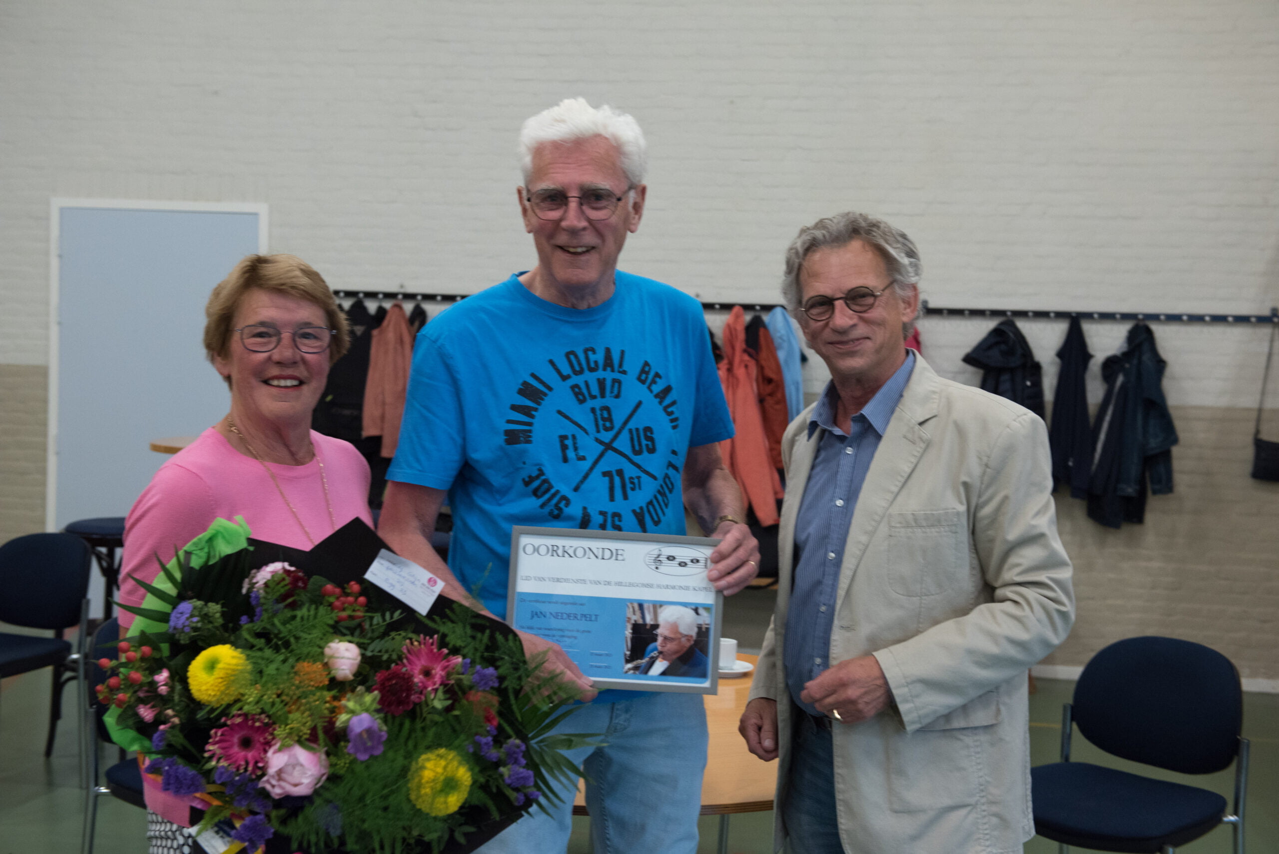 Jan Nederpelt Lid van Verdienste HHK - Hillegom Online
