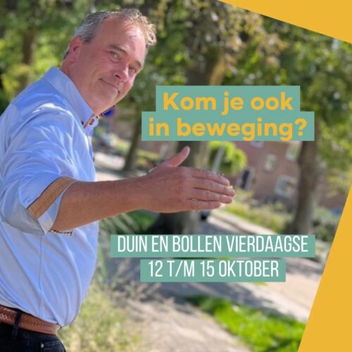 Wethouder Jan van Rijn koestert Bollen Vierdaagse en Adamas - Hillegom Online